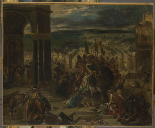 Eugène Delacroix | Prise de Constantinople par les Croisés (12 avril ... Eugène Delacroix | Prise de Constantinople par les Croisés (12 avril ...