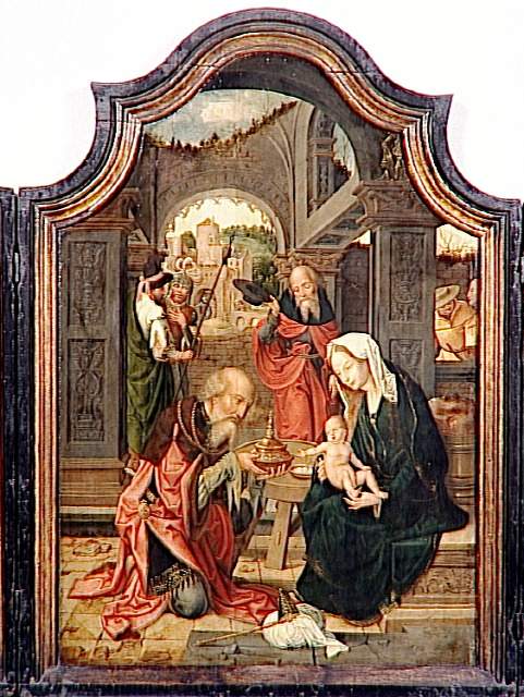 Maître de 1518 | Triptyque de l'Adoration des mages | Images d’Art Maître de 1518 | Triptyque de l'Adoration des mages | Images d’Art