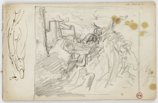 Gustave Moreau | Carnet de dessins : étude pour la Sulamite, étude de ... Gustave Moreau | Carnet de dessins : étude pour la Sulamite, étude de ...