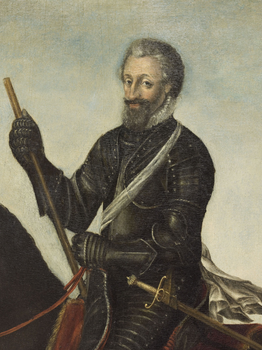 Marin Le Bourgeois | Henri IV en armure devant une ville | Images d’Art