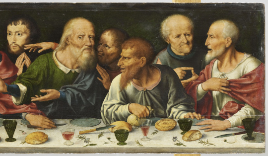 Joos Van Cleve | Retable de la déploration du Christ | Images d’Art