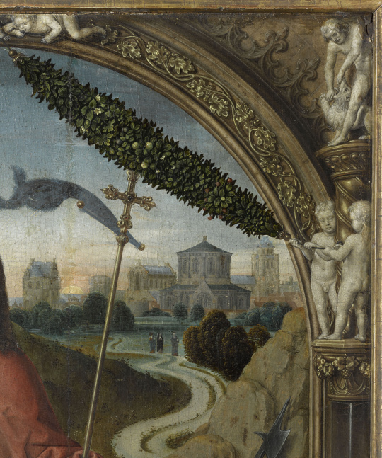 Hans Memling | Triptyque de la résurrection (Résurrection, Martyre de saint Sébastien, l ...