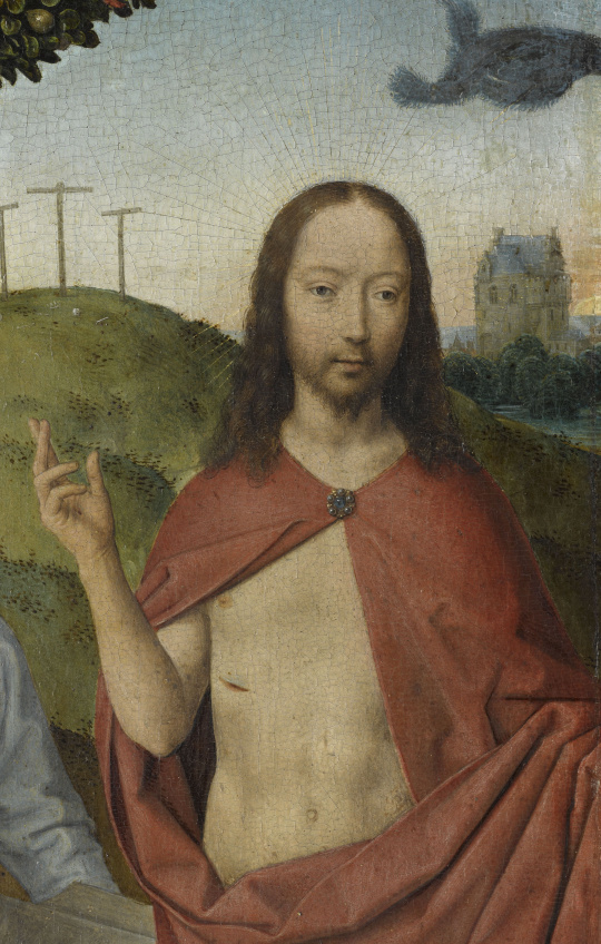 Hans Memling | Triptyque de la résurrection (Résurrection, Martyre de saint Sébastien, l ...