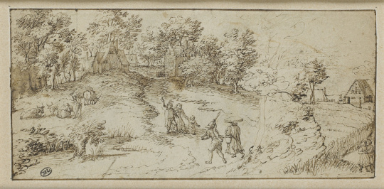 Pieter Brueghel, le Vieux | Paysage de campagne avec des vaches ... Pieter Brueghel, le Vieux | Paysage de campagne avec des vaches ...