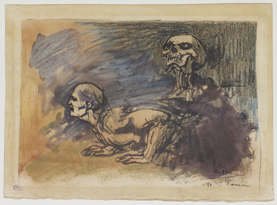 Armand Rassenfosse | L'Ennemi, illustration pour le poème de Charles ... Armand Rassenfosse | L'Ennemi, illustration pour le poème de Charles ...