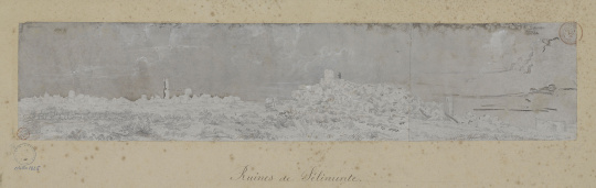 Eugène-Emmanuel Viollet-Le-Duc | Vue perspective des temples, ruines de ... Eugène-Emmanuel Viollet-Le-Duc | Vue perspective des temples, ruines de ...